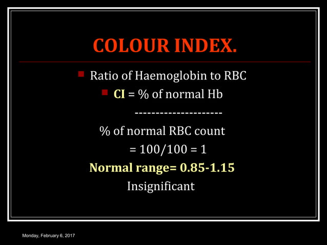 Rbc morphology | PPT | Blood Disorders | Diseases and Conditions
