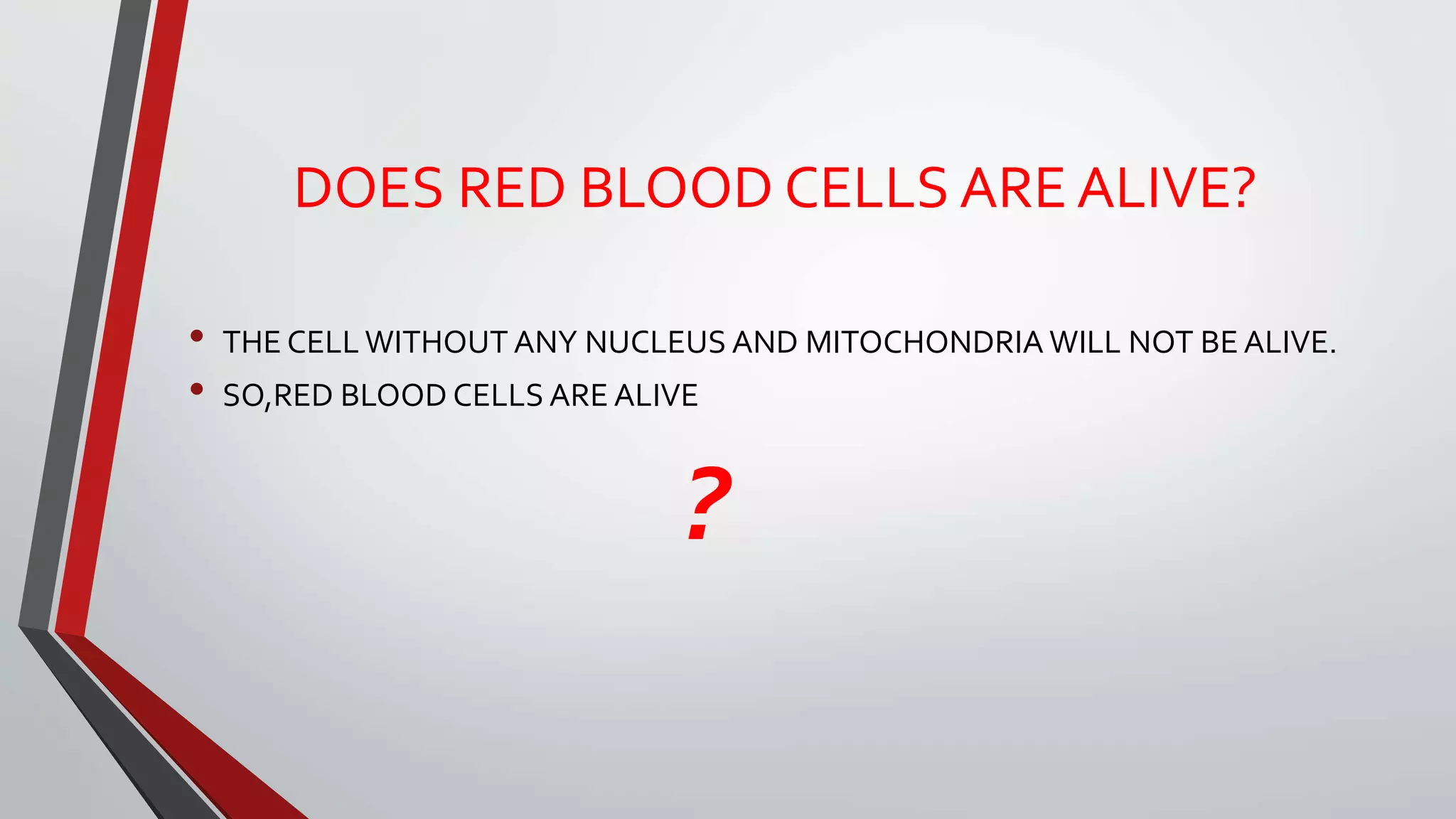 RED BLOOD CELLS (RBC) | PPTX