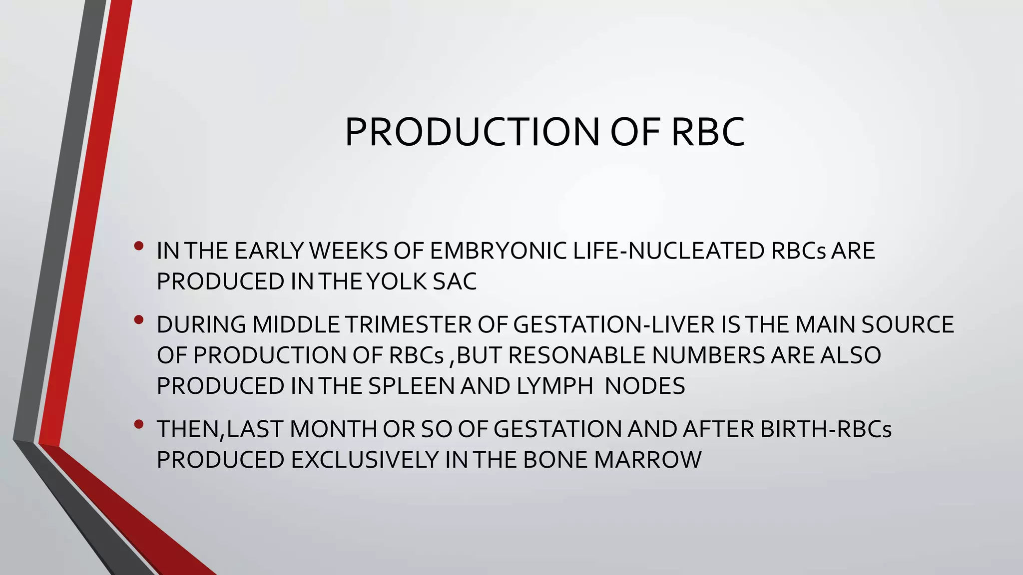 RED BLOOD CELLS (RBC) | PPTX