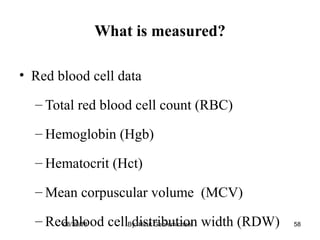 Red Blood Cell disorder | PPT