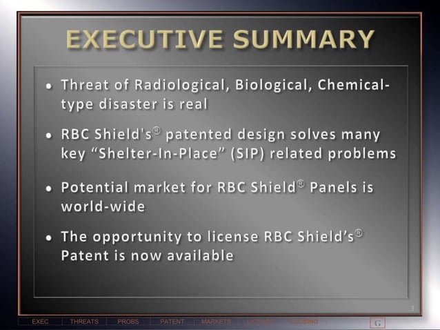 RBC Shield® Tiles: Complete WMD Protection | PPT