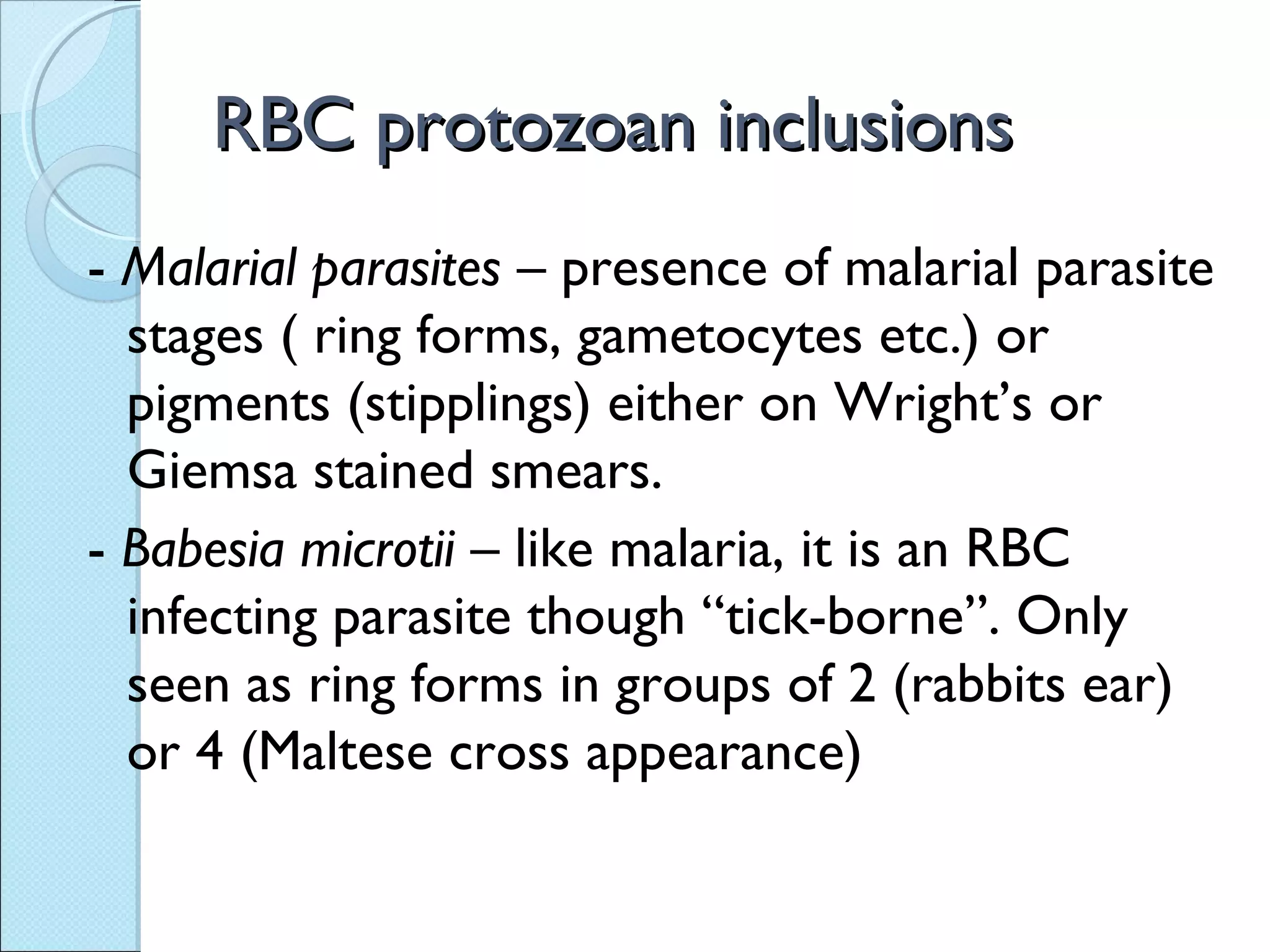 RBC Variation | PPT