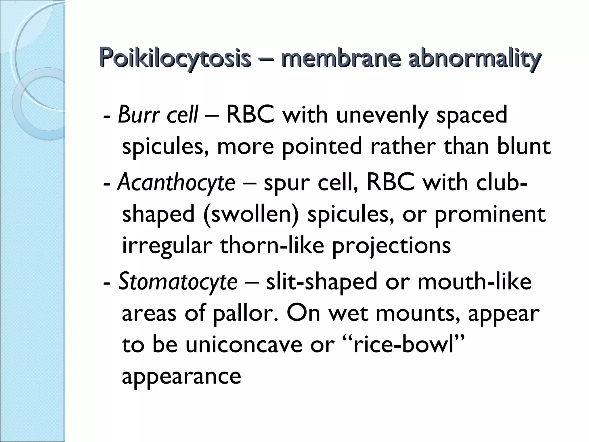 RBC Variation | PPT