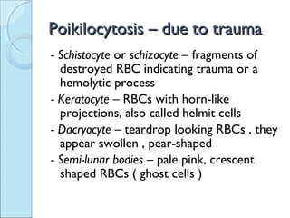 RBC Variation | PPT