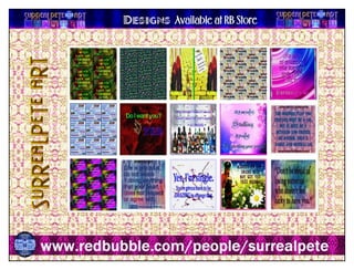 Surrealpete Redbubble Shop Designs | PDF