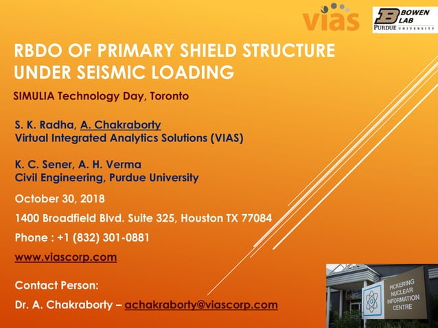 Reliability Based Design Optimization of Primary Shield Structure Under Seismic Loading | PDF