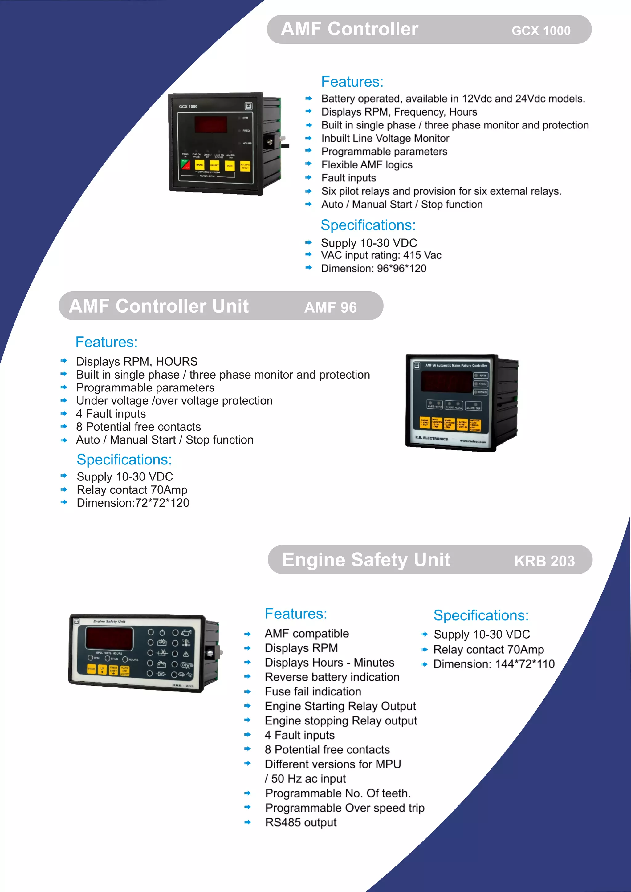 R b electronics brochure | PDF