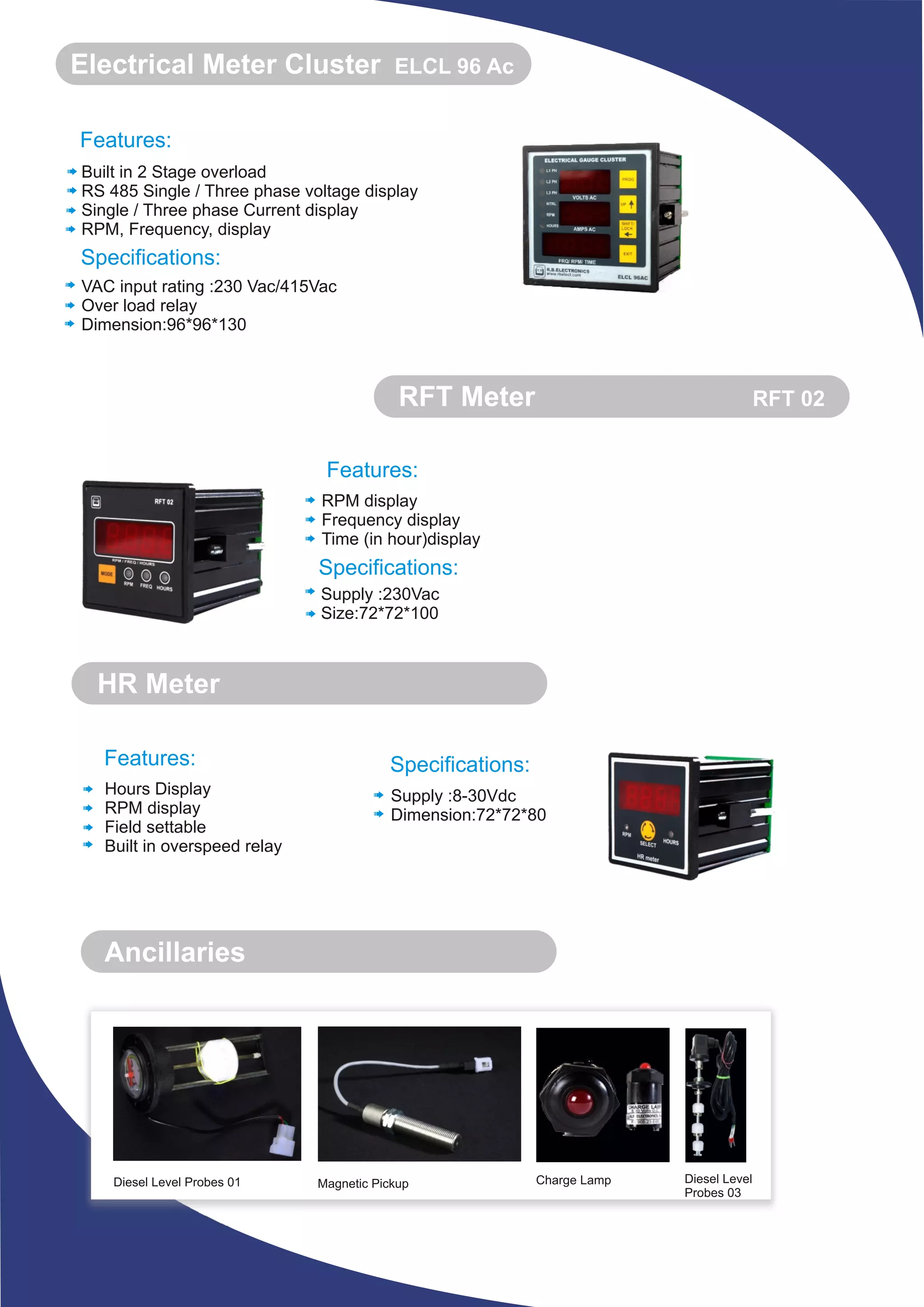 R b electronics brochure | PDF