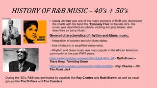 R&B Presentation | PPTX