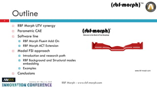 Fast FSI in the Fluent Solver using RBF Morph Modal Superposition ...