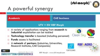 Fast FSI in the Fluent Solver using RBF Morph Modal Superposition Method | PPT