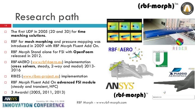 Fast FSI in the Fluent Solver using RBF Morph Modal Superposition Met…