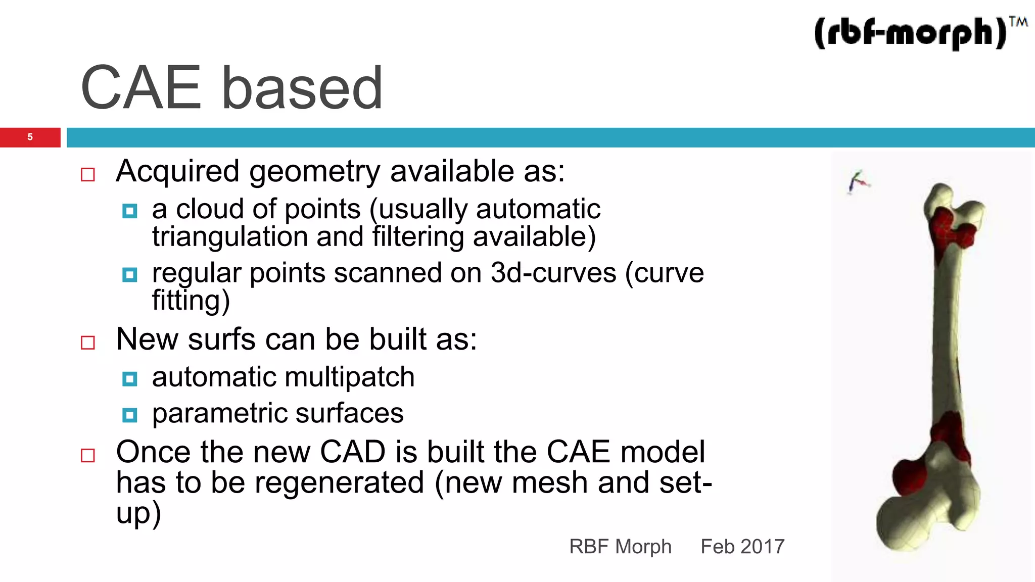 RBF update of CAE models on actual manufactured shapes | PPT
