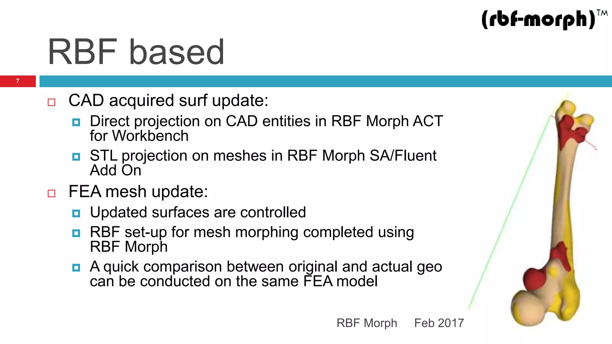 RBF update of CAE models on actual manufactured shapes | PPT