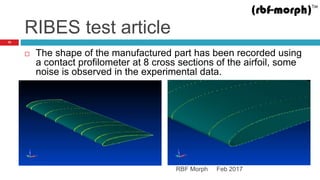 RBF update of CAE models on actual manufactured shapes | PPT