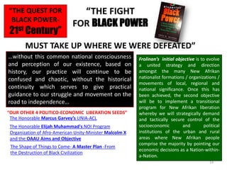 RBG Communiversity Blueprint for Black Power Interactive | PDF