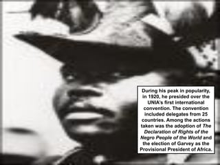 Tribute to an Afrikan King: The Honorable Marcus Mosiah Garvey | PDF
