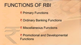Reserve Bank of India | PPT | Free Download