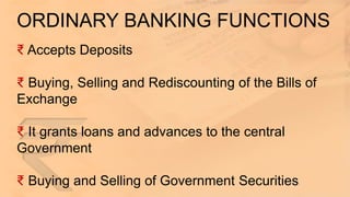 Reserve Bank of India | PPT