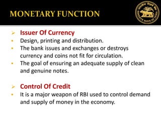 Reserve Bank of India | PPTX