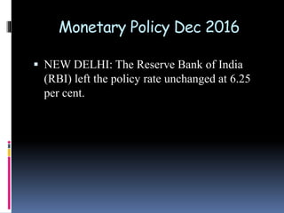 Reserve Bank of India | PPT