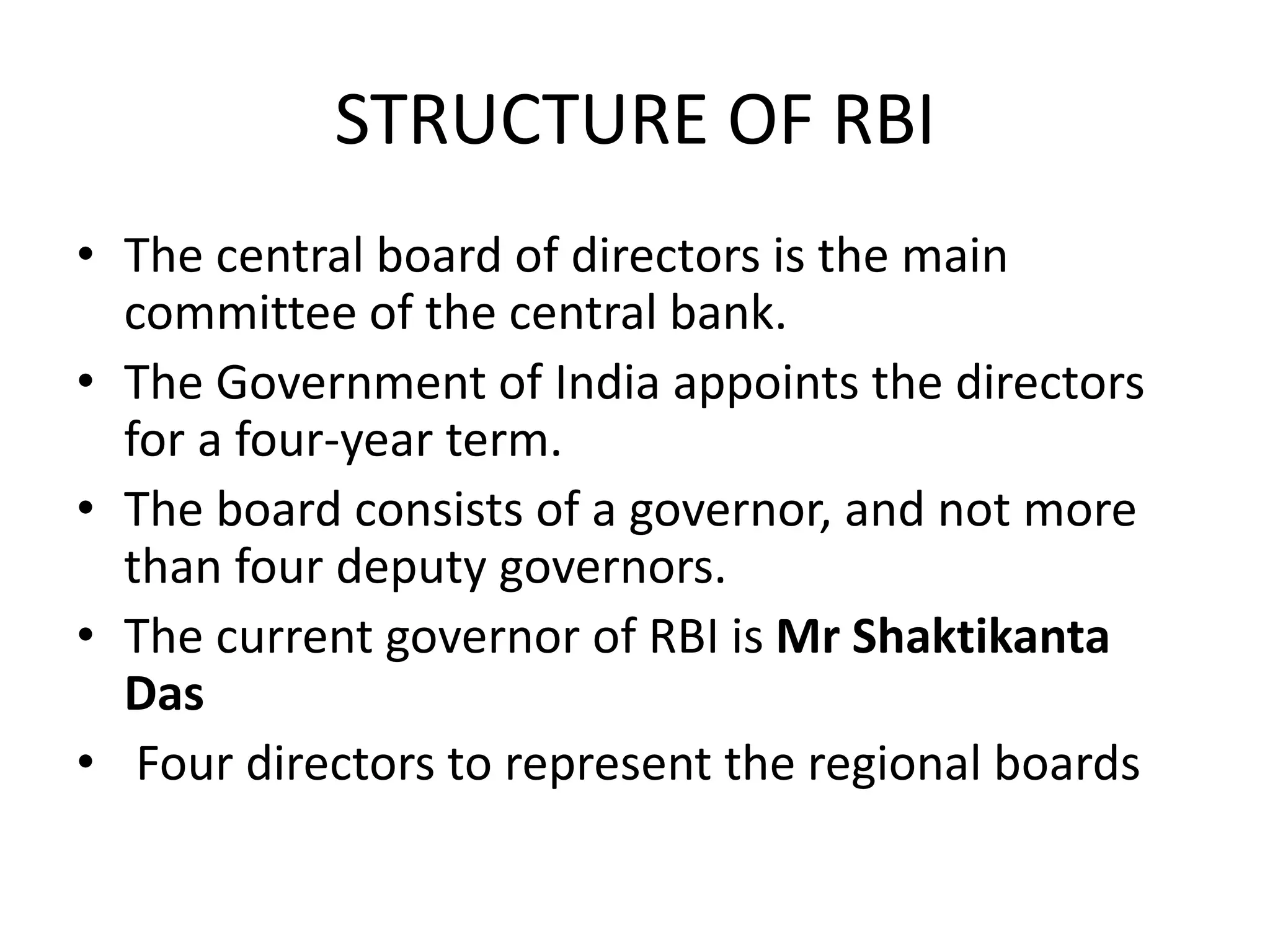 Reserve Bank of India | PPTX