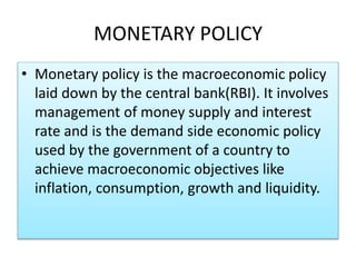 Reserve Bank of India | PPTX