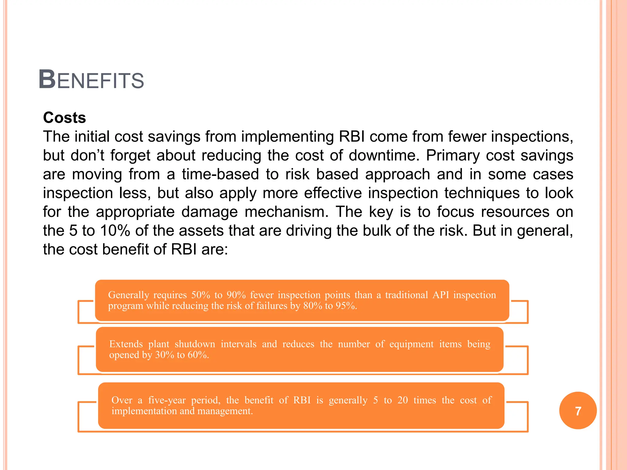 Risk Based Inspection for oil and gas industry | PPTX