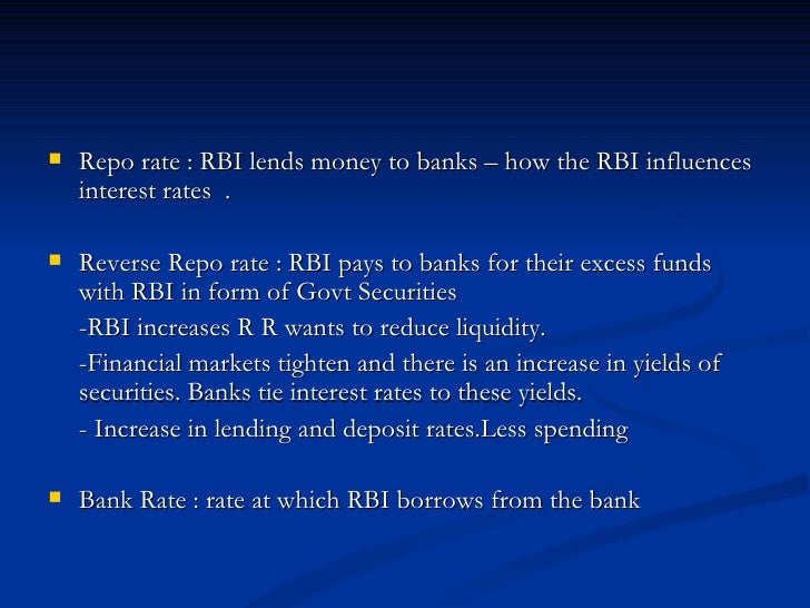 Rbi Intervention