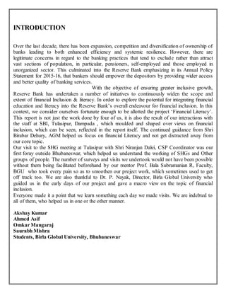 Rbi pilot project 9031119544 | PDF