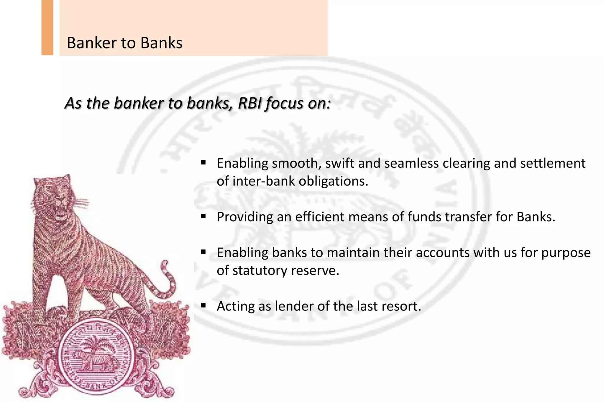 Reserve Bank of India ppt | PPTX