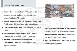 Reserve Bank of India ppt | PPTX