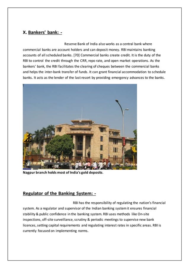 Rbi reserve bank india | PDF