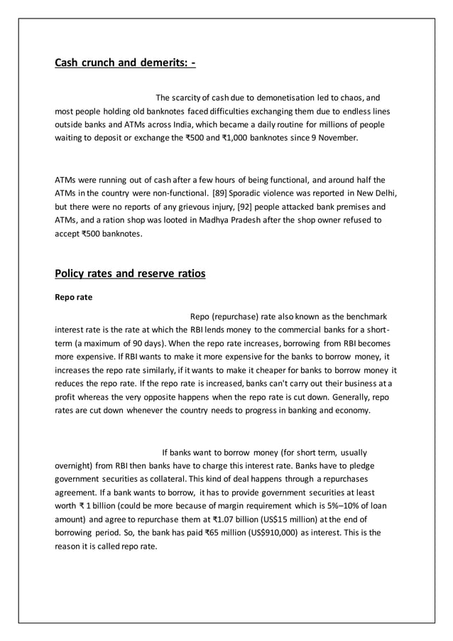 Rbi reserve bank india | PDF