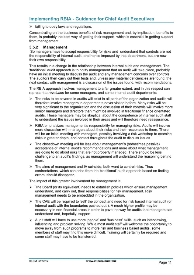 Implementing internal audit into an organisation | PDF