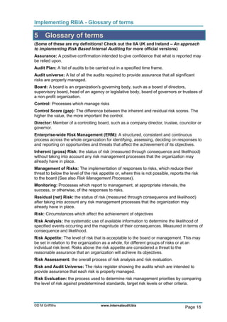 Implementing internal audit into an organisation | PDF