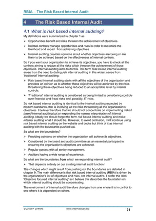 Internal auditing | PDF
