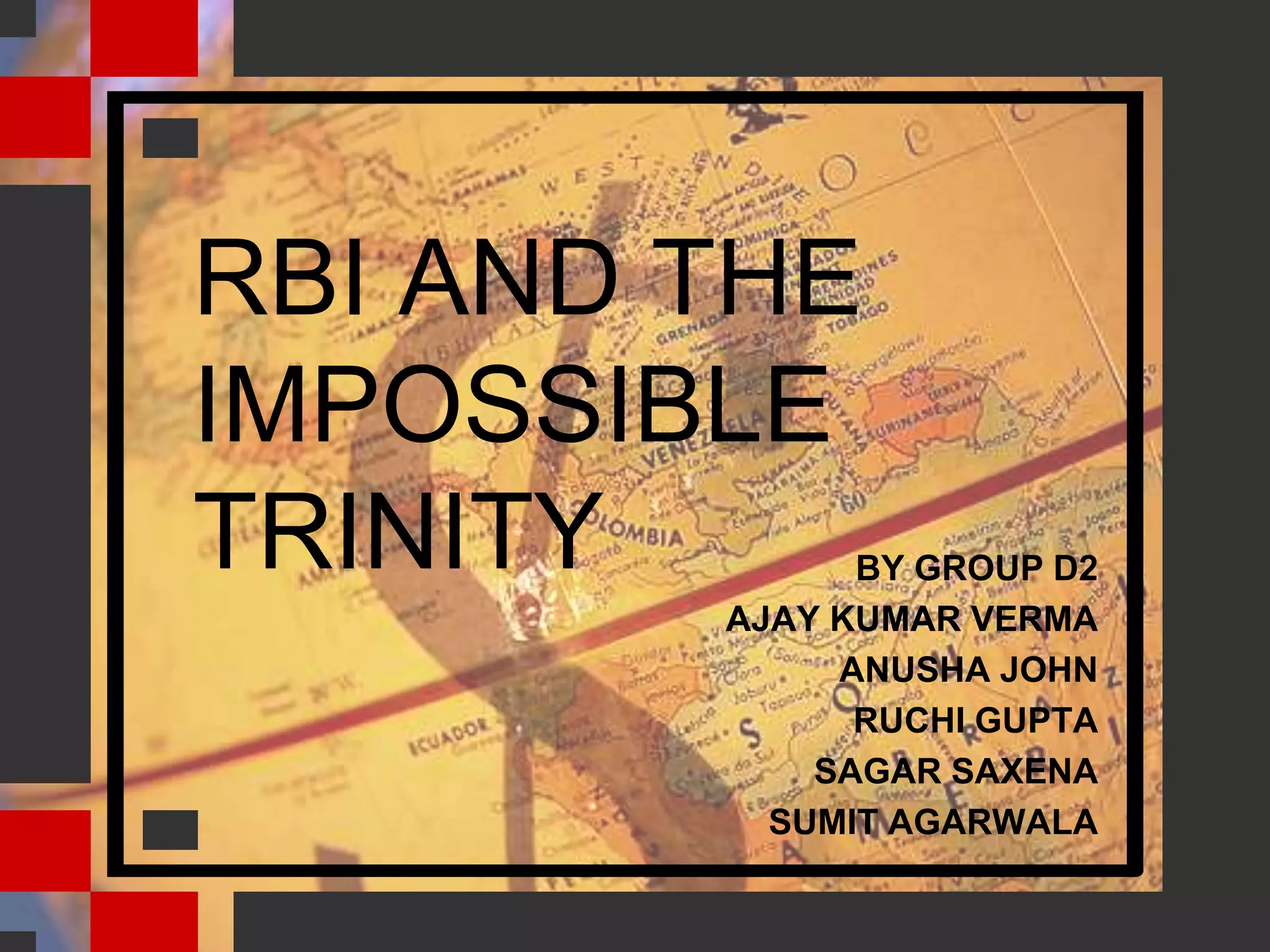 Rbi and impossible_trinity | PPTX