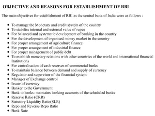 Rbi and other financial institution of india | PPT