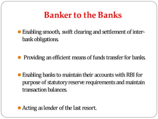 Reserve Bank Of India | PPTX | Currencies | Economy