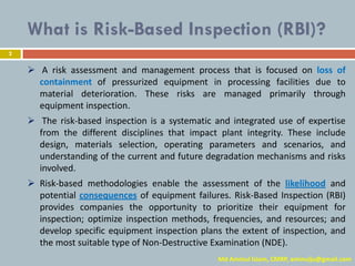 Risk-Based Inspection (RBI) by aminul islam | PDF