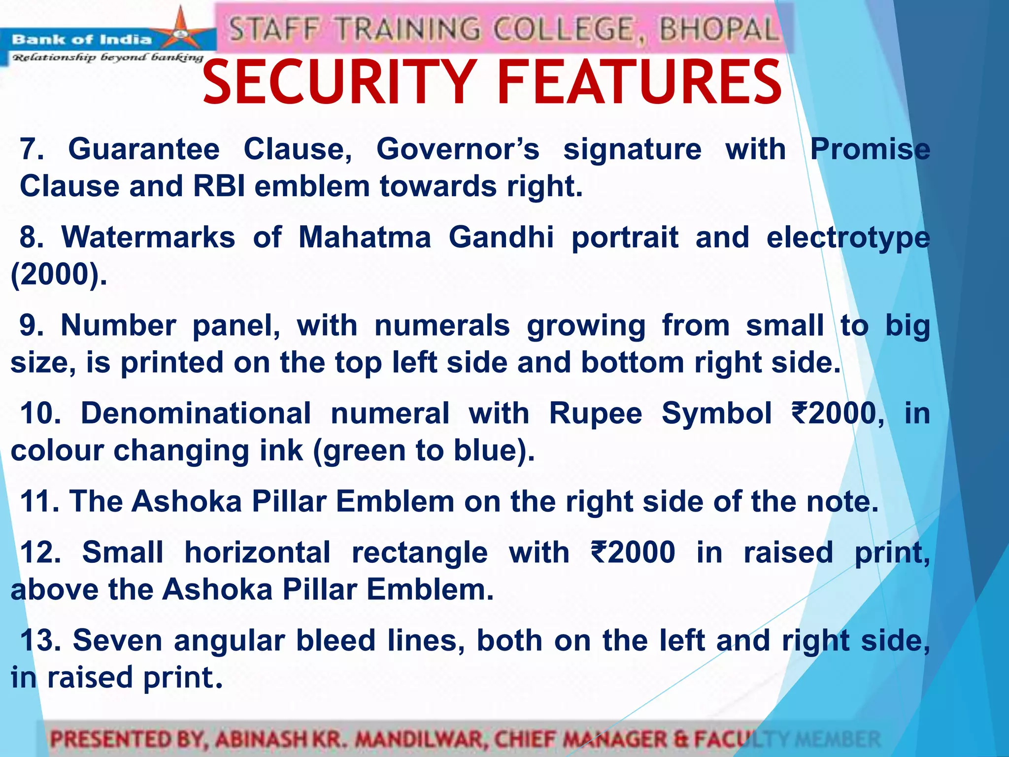 RBI Clean Note Policy, Detection of Counterfeit Notes & Note Refund ...