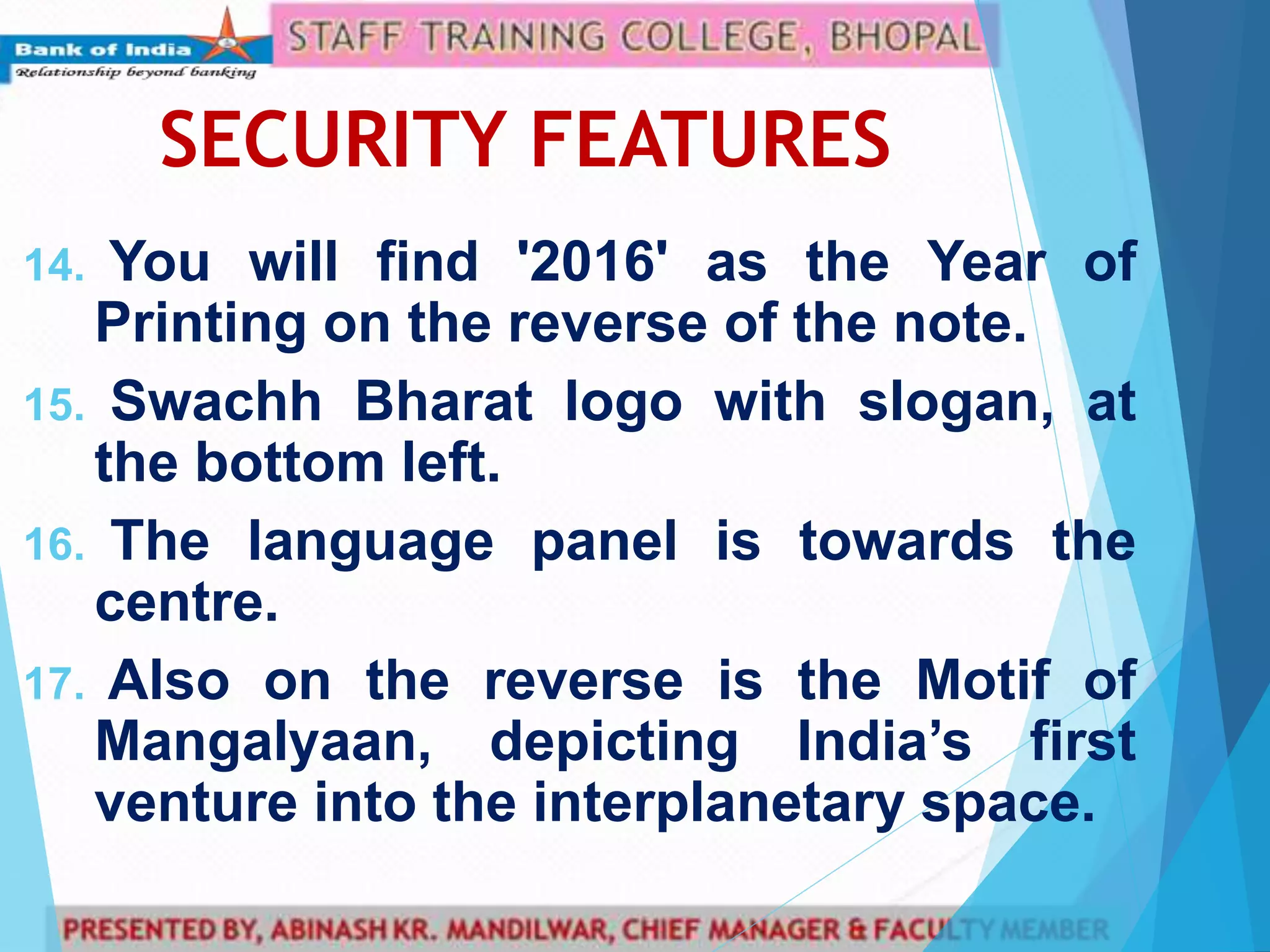 RBI Clean Note Policy, Detection of Counterfeit Notes & Note Refund ...