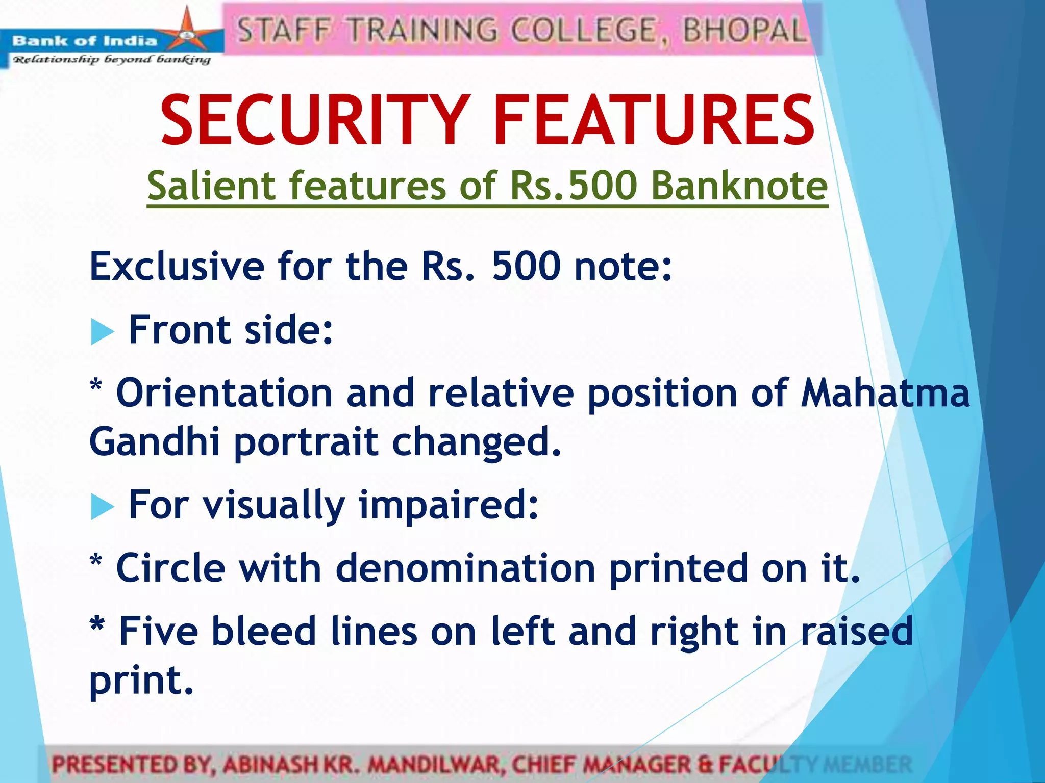 RBI Clean Note Policy, Detection of Counterfeit Notes & Note Refund ...