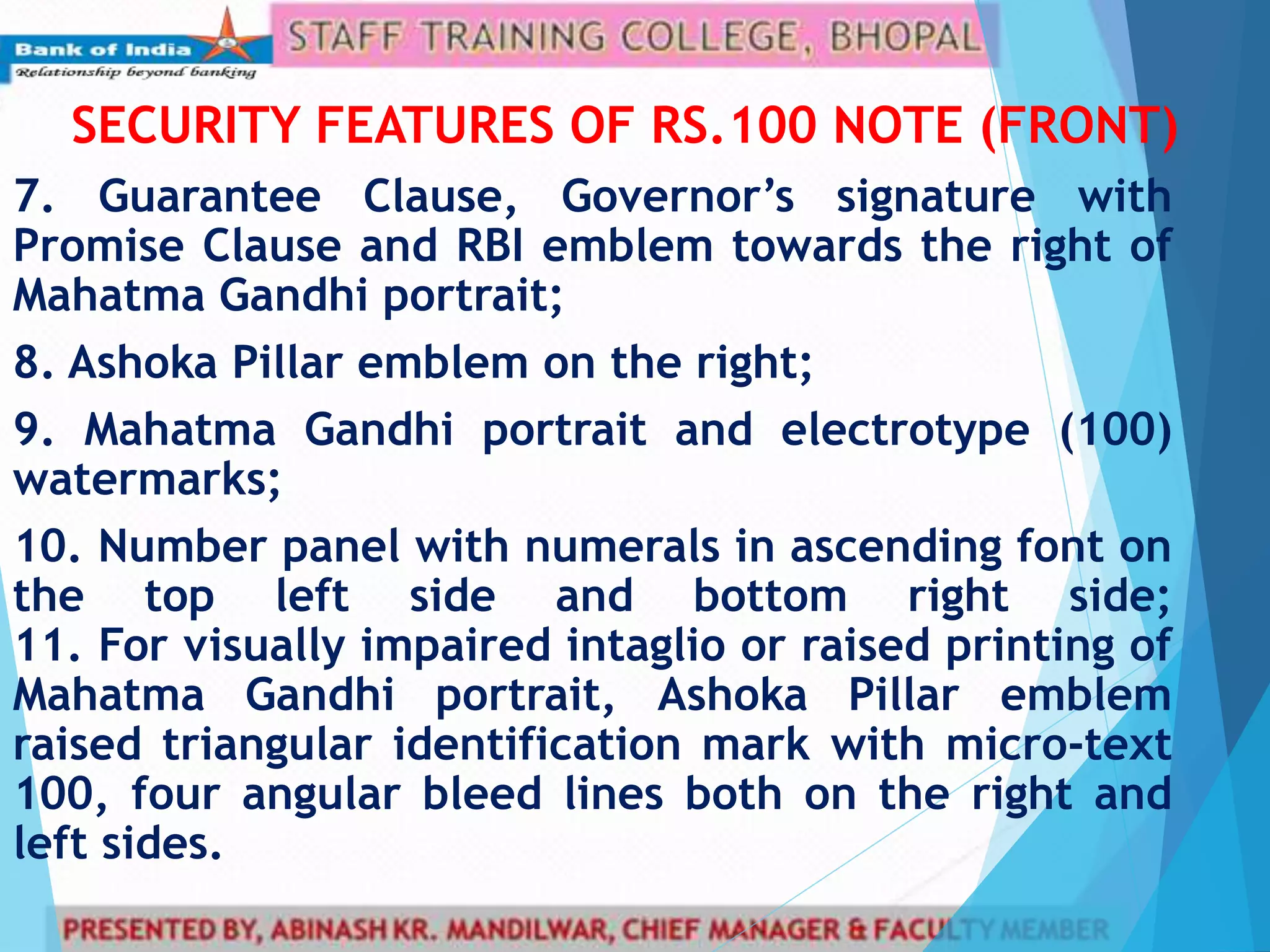 RBI Clean Note Policy, Detection of Counterfeit Notes & Note Refund ...