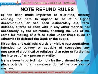 RBI Clean Note Policy, Detection of Counterfeit Notes & Note Refund ...