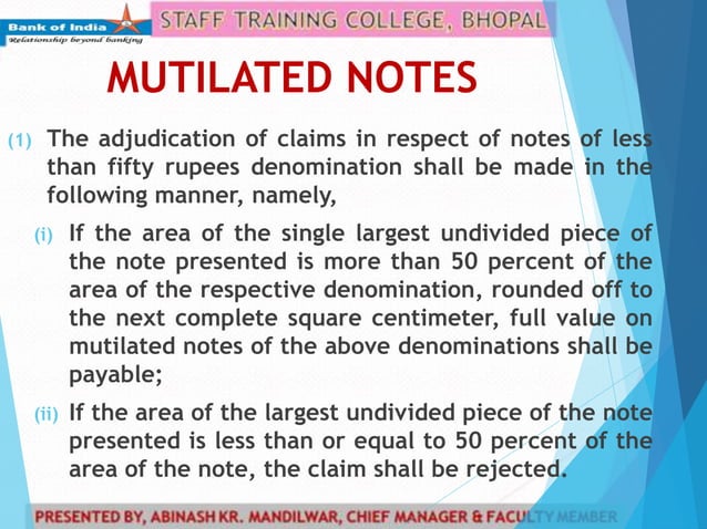 RBI Clean Note Policy, Detection of Counterfeit Notes & Note Refund ...