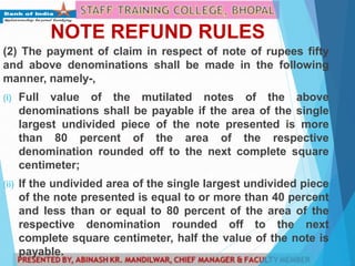RBI Clean Note Policy, Detection of Counterfeit Notes & Note Refund ...