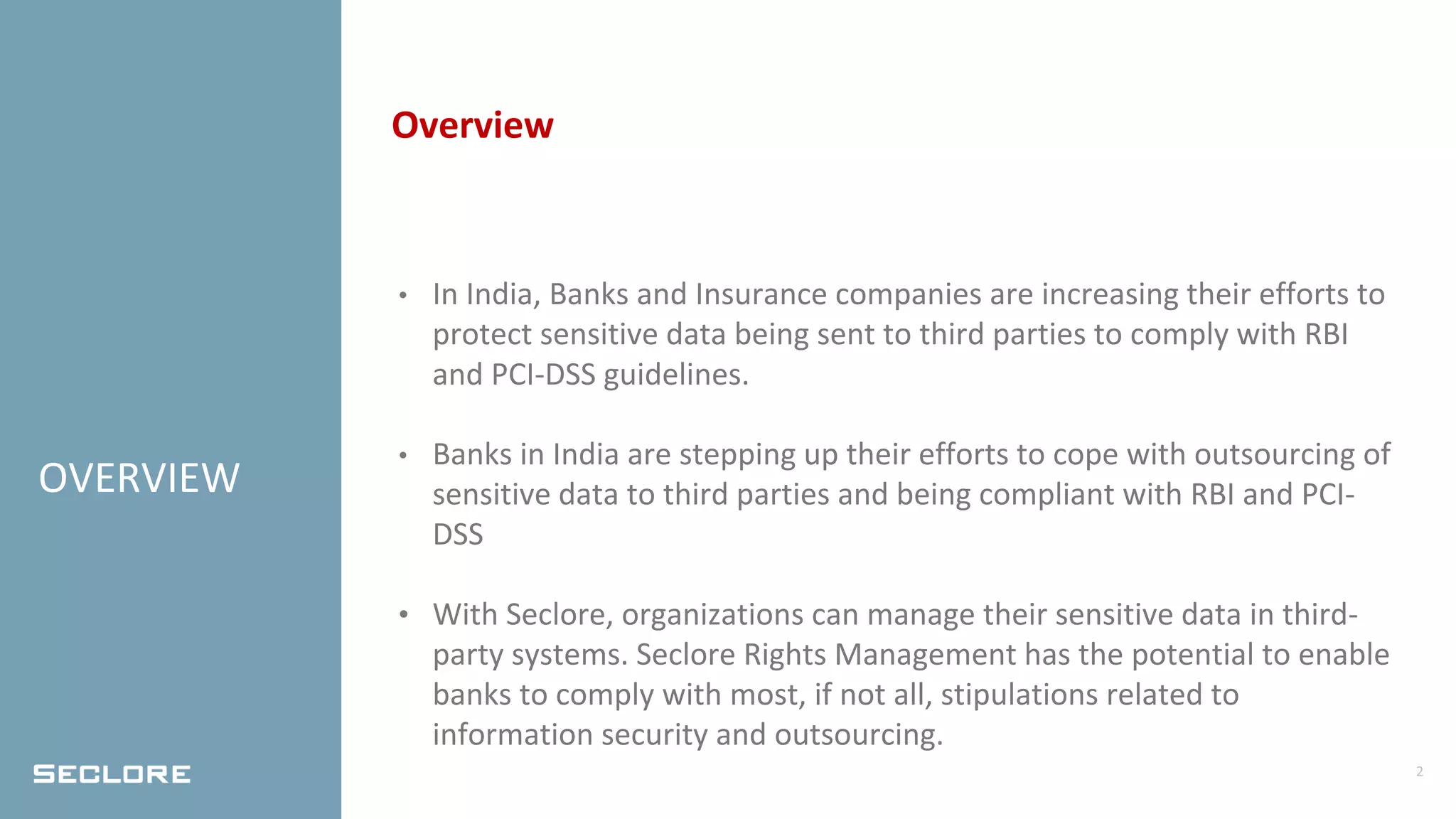 Rbi compliance and Data Centric Security | PPTX