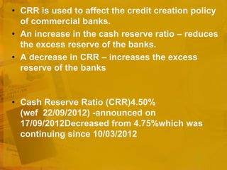 RBI Credit Control | PPTX
